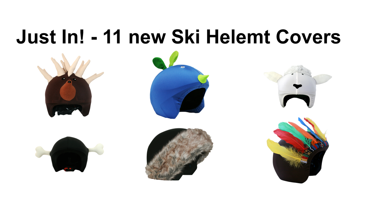 New Addition - 11 More CoolCasc Ski Helmet Covers In Stock.